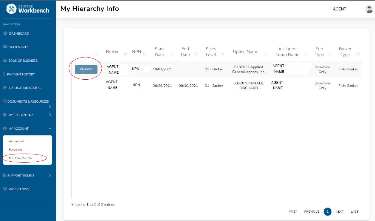 Contracting Information A through L - Applied General Agency, LLC